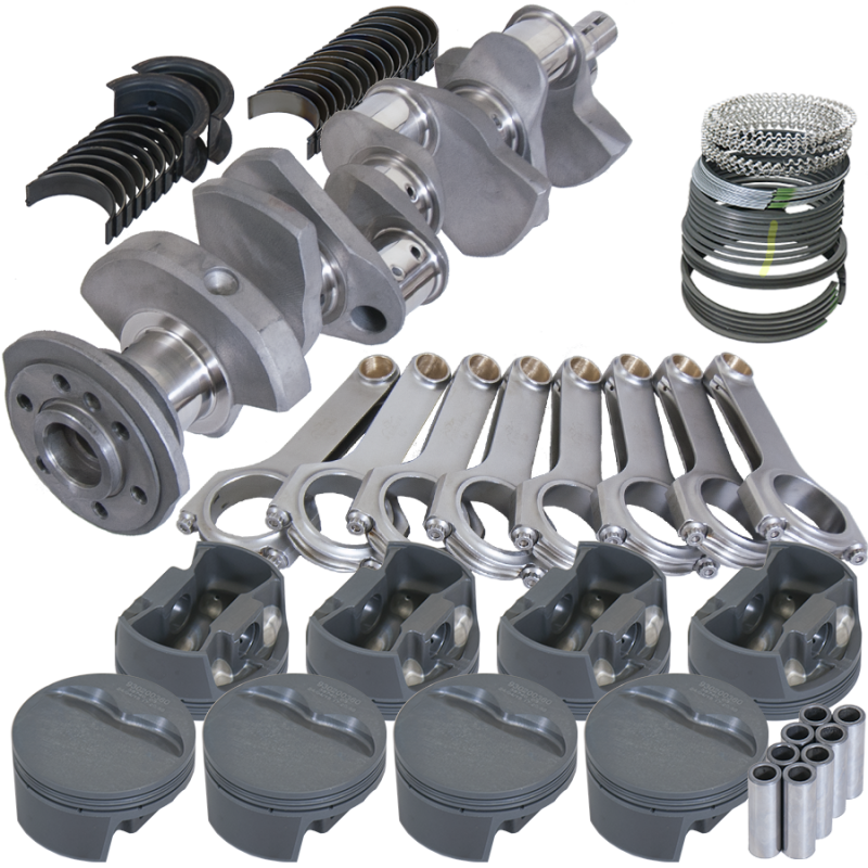 Eagle Chevy 350 3.500in Crank 6.000in H-Beam -5cc Flat Top 4.040in Pis – Drift HQ