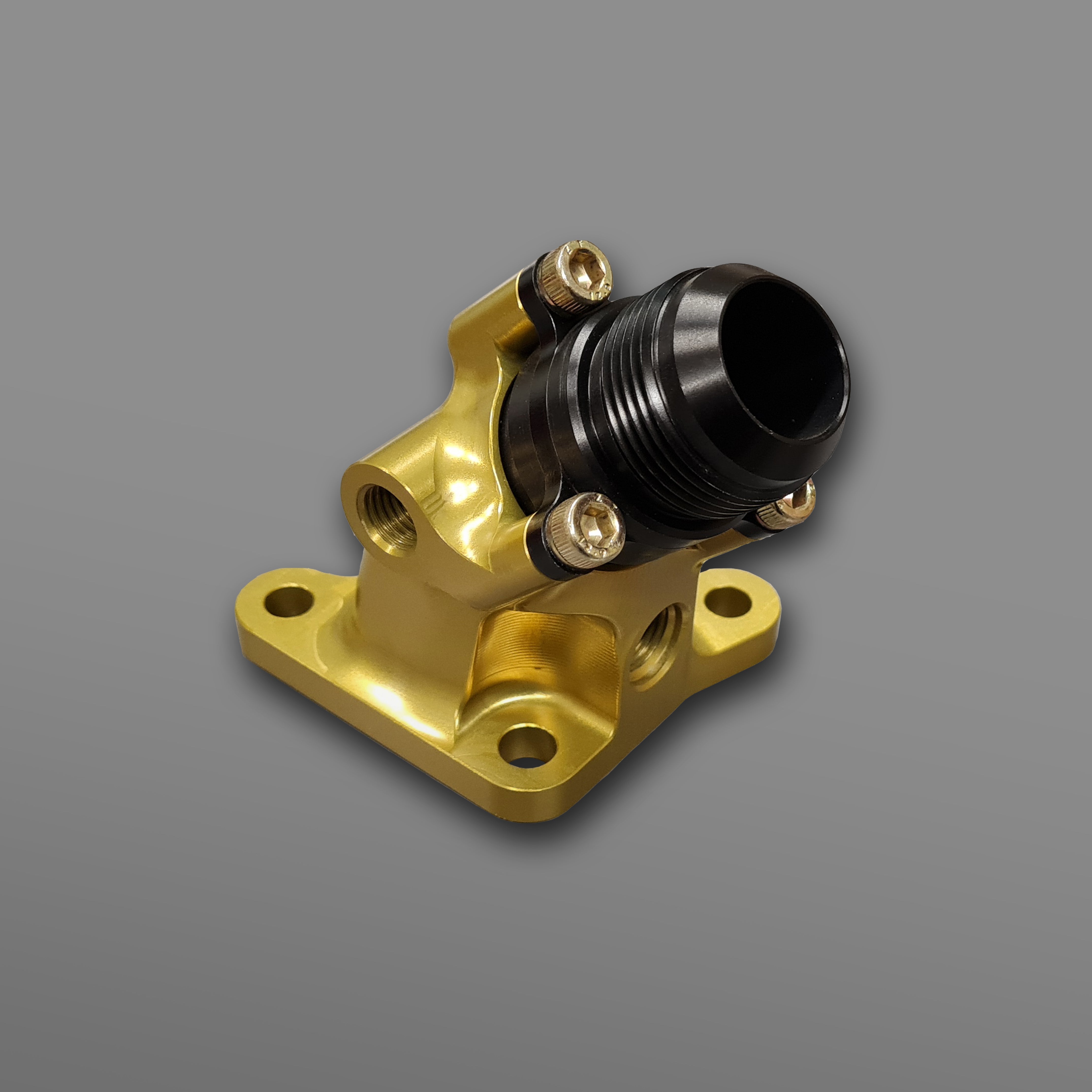 HGK Racing - 2JZ Billet Upper Coolant Outlet – Drift HQ