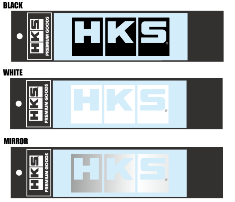 HKS LOGO Sticker W135 MIRROR – Drift HQ