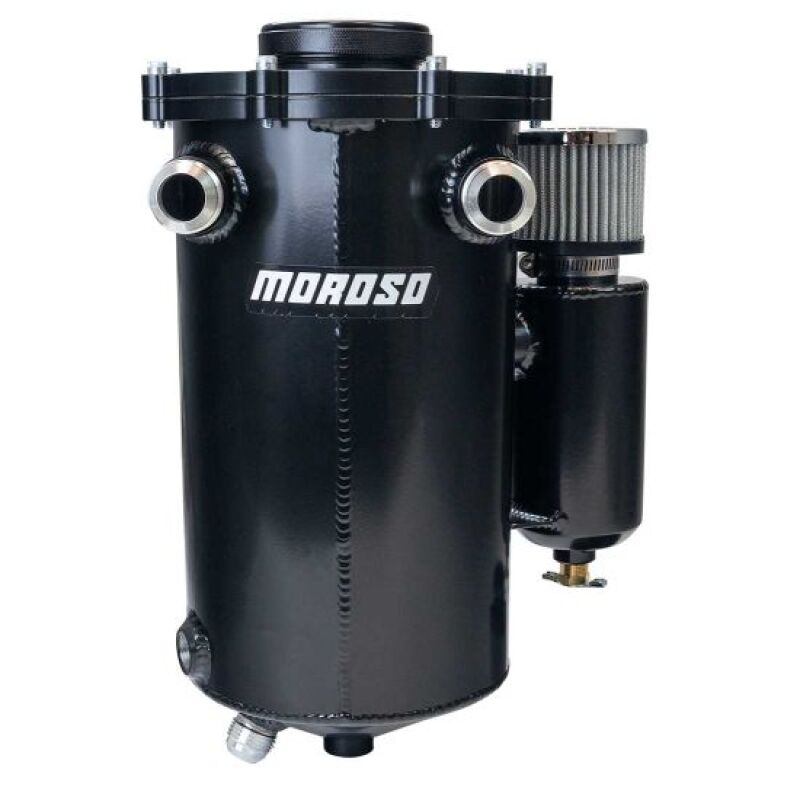 Moroso Pro Mod 7in Diameter 7qt Black PC Dry Sump Tank – Drift HQ