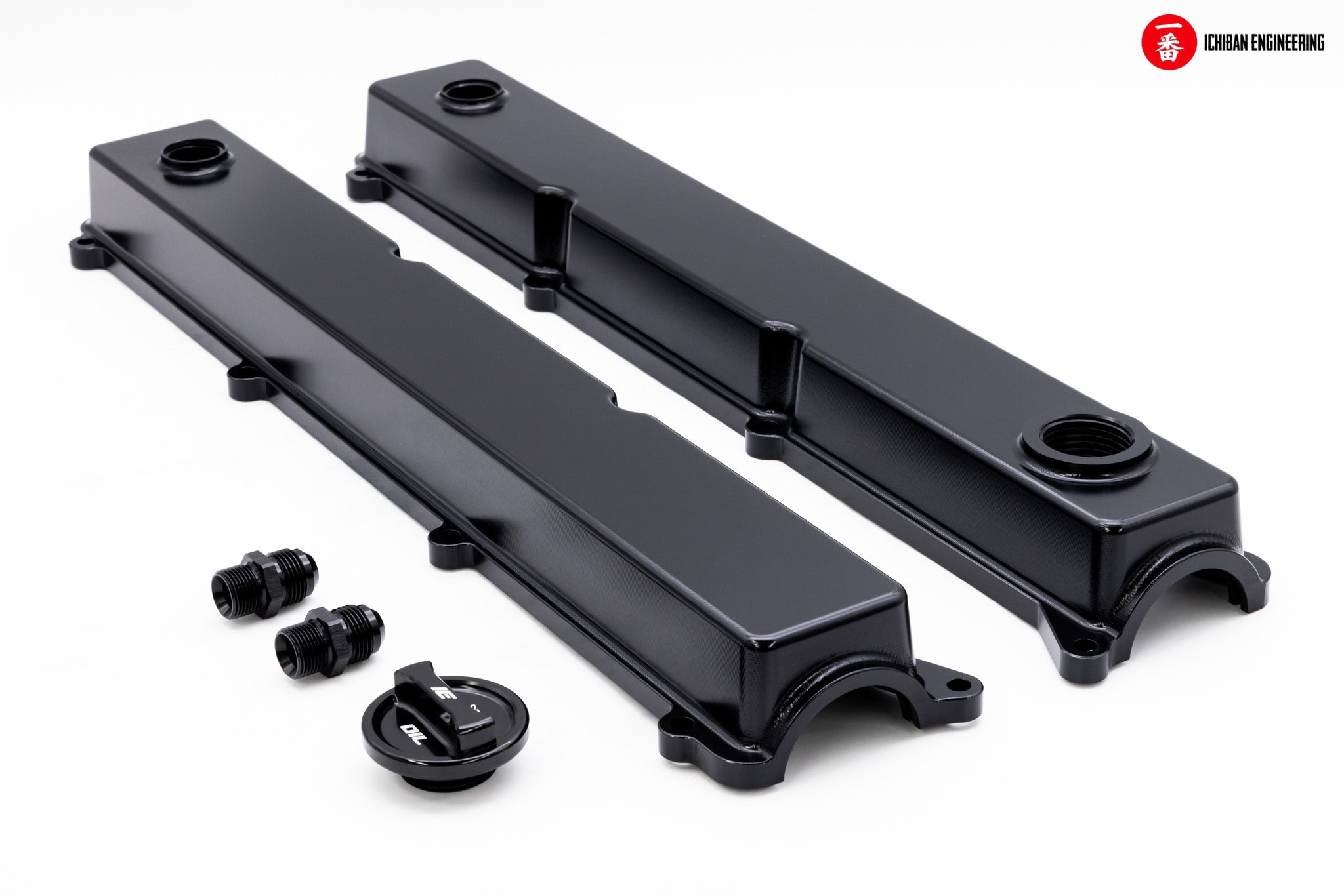 Ichiban Engineering - 2JZ - GE - Slim CNC Billet Valve Covers – Drift HQ
