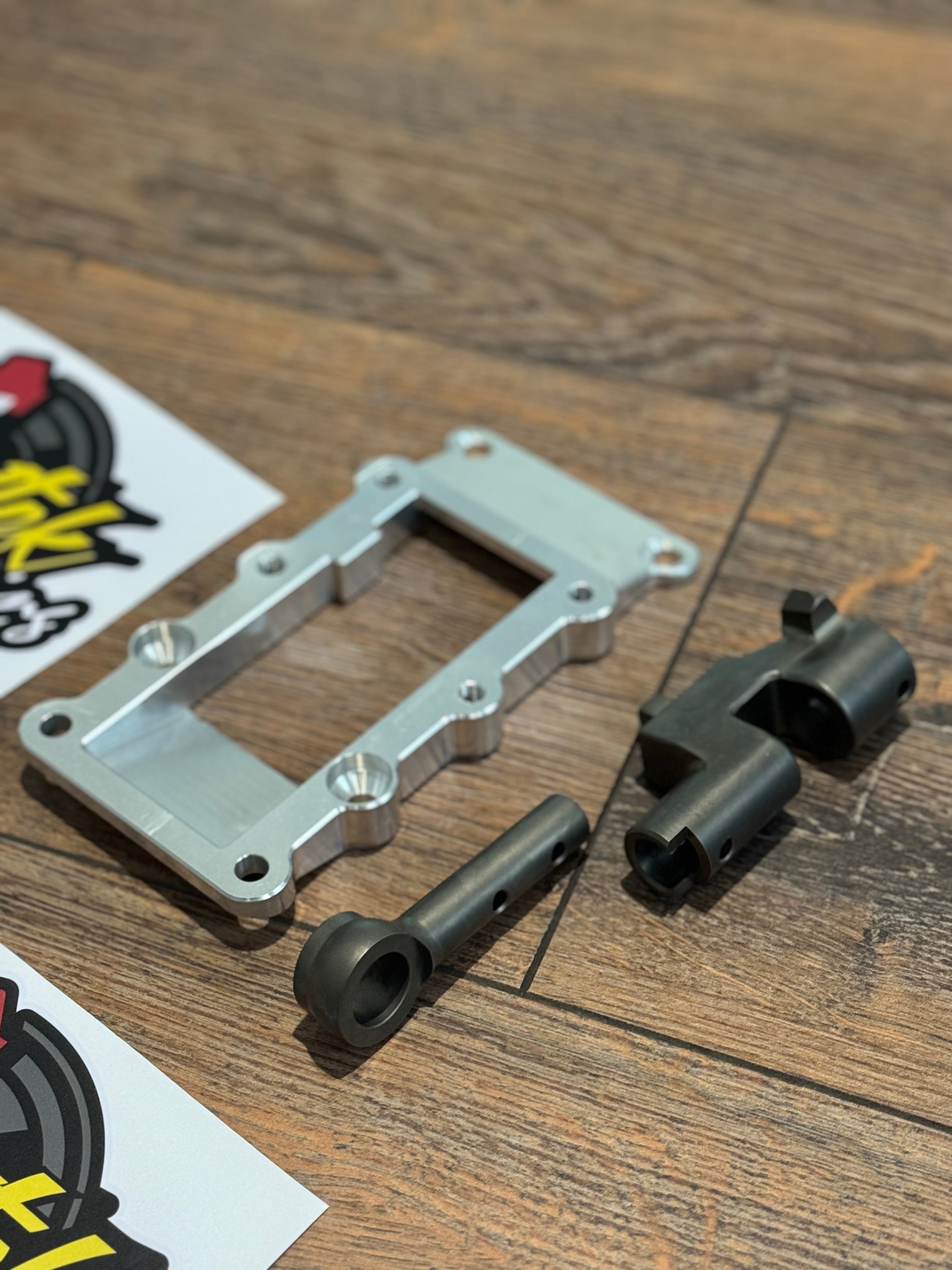 Nissan Skyline R33 R34 Billet Shifter Relocation Kit suit RB25DET Tran ...