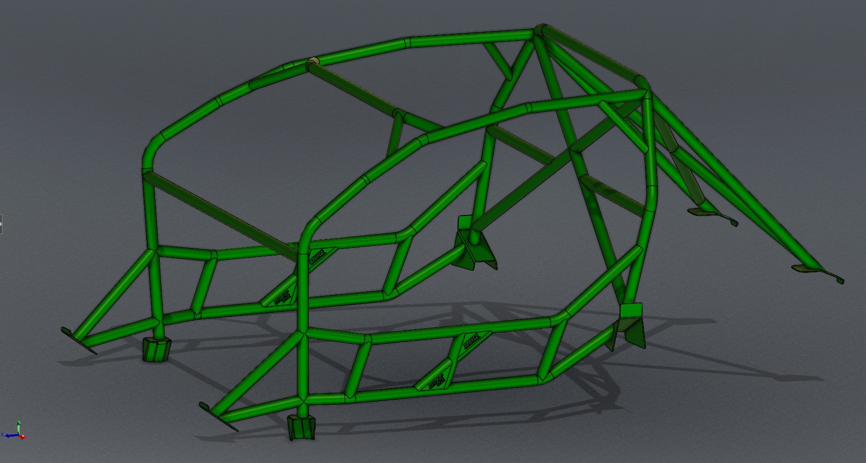 CAGEKITS - FORD MUSTANG S197 FD Spec Roll Cage - Non-Gutted Doors ...