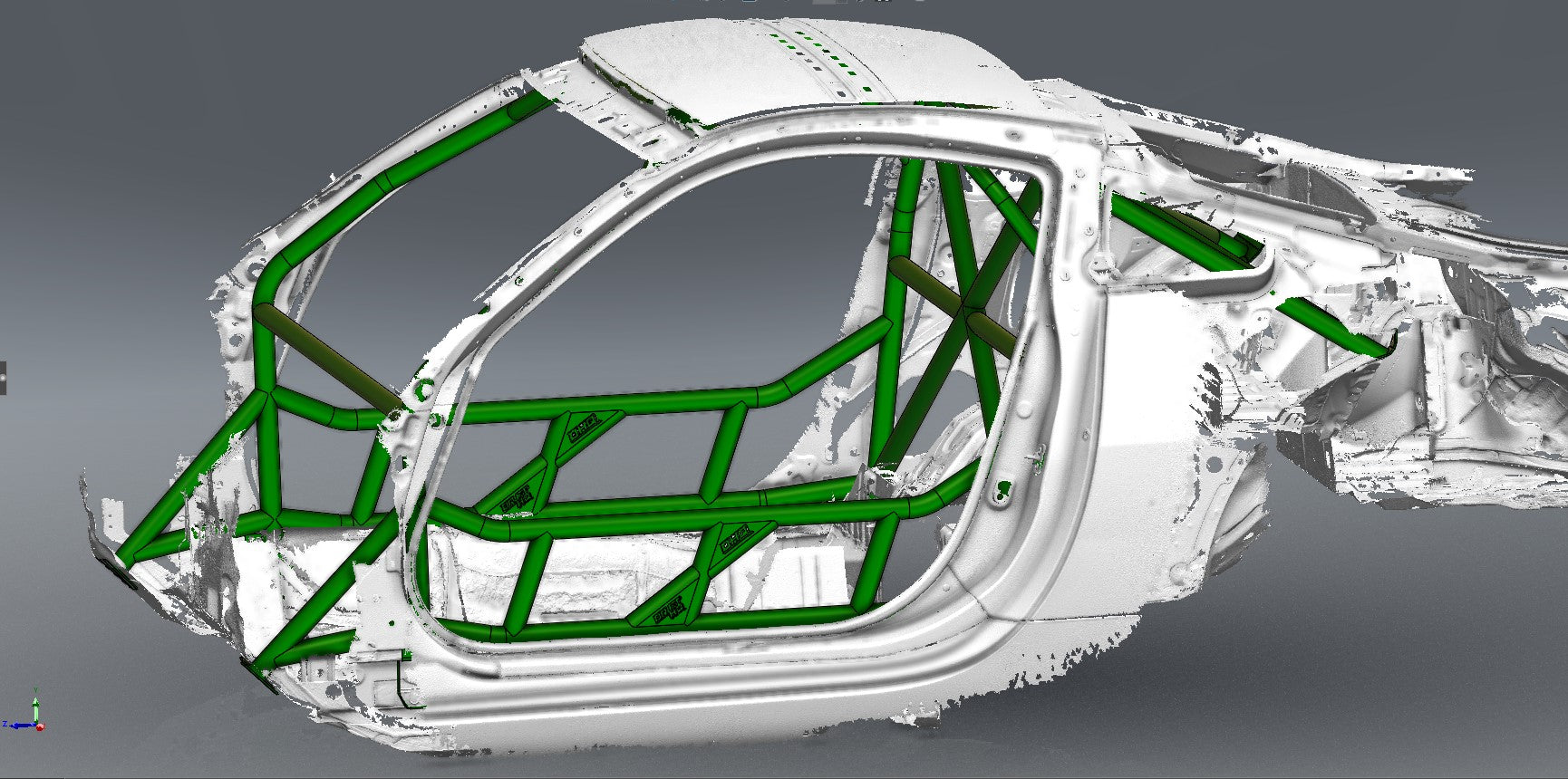 CAGEKITS - NISSAN 350Z FD Spec Roll Cage - Non-Gutted Doors – Drift HQ