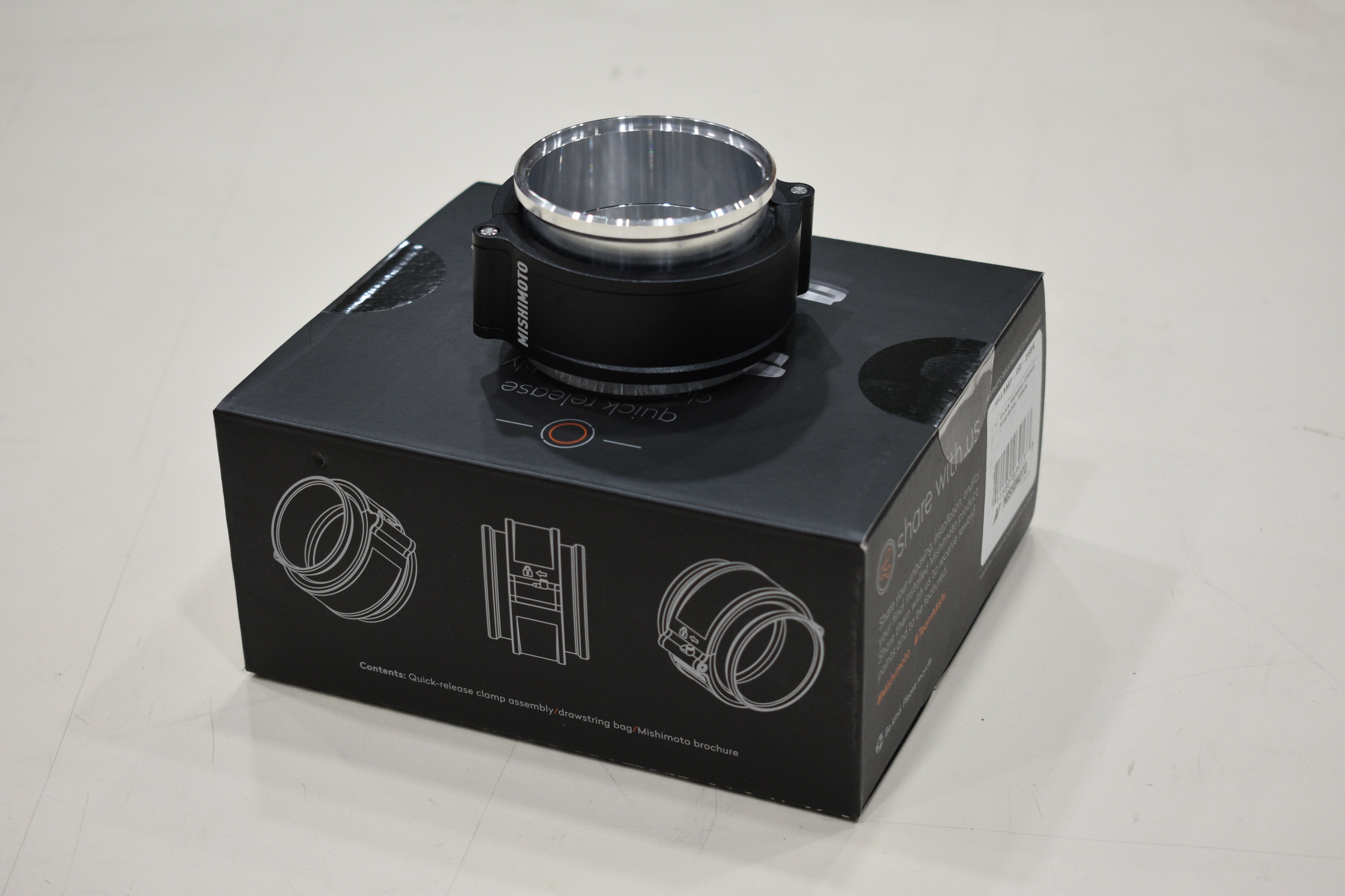 [GARAGE SALE] - Mishimoto 2.5in Quick Release Clamp Assembly - Black ...