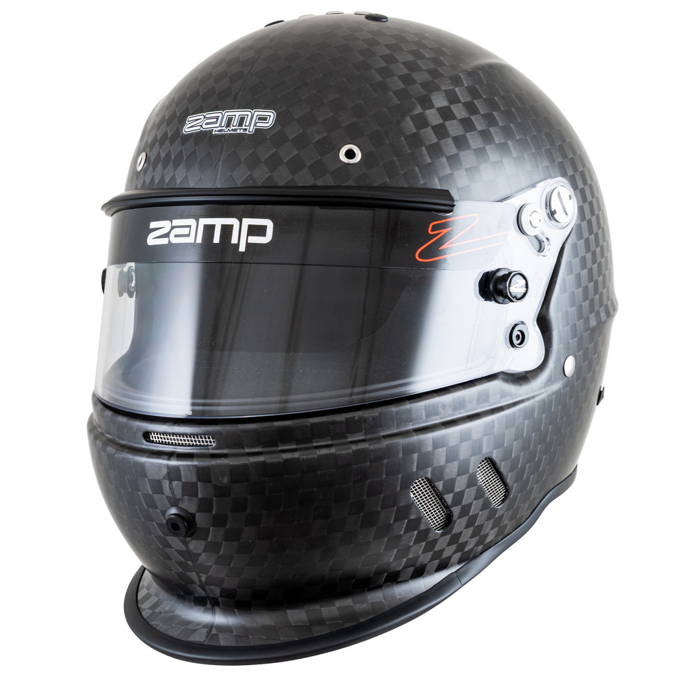 Zamp RZ-67D SNELL SA2025 Matte Carbon 3X-Large Z-20 Anti-Fog Clear Shi ...