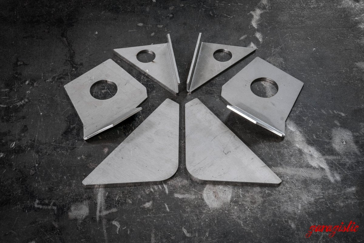 Mercedes W201 190E Rear Subframe Reinforcement Plates exclusive at ...
