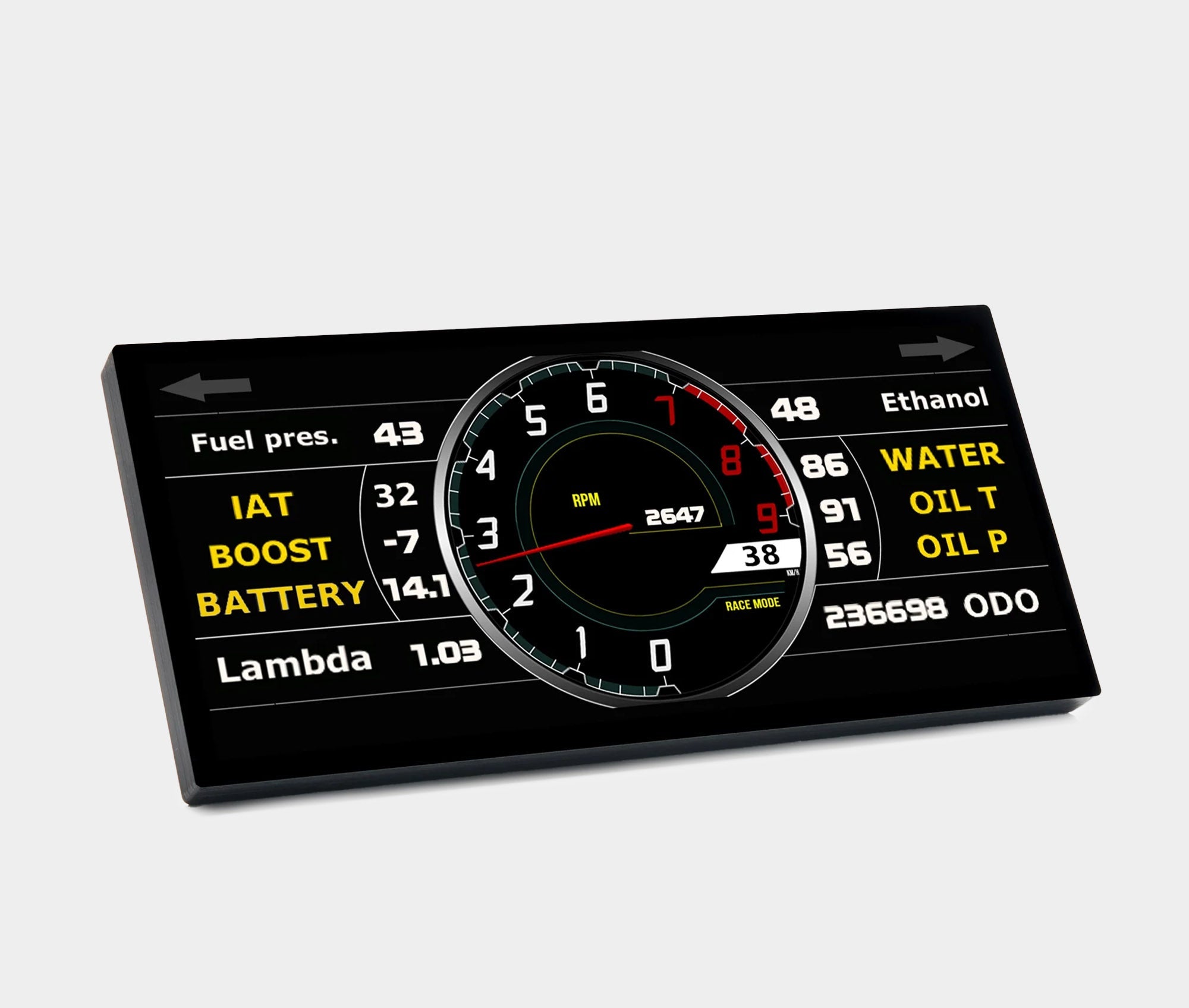 PowerTune Digital Ultra-wide Dash V5 – Drift HQ