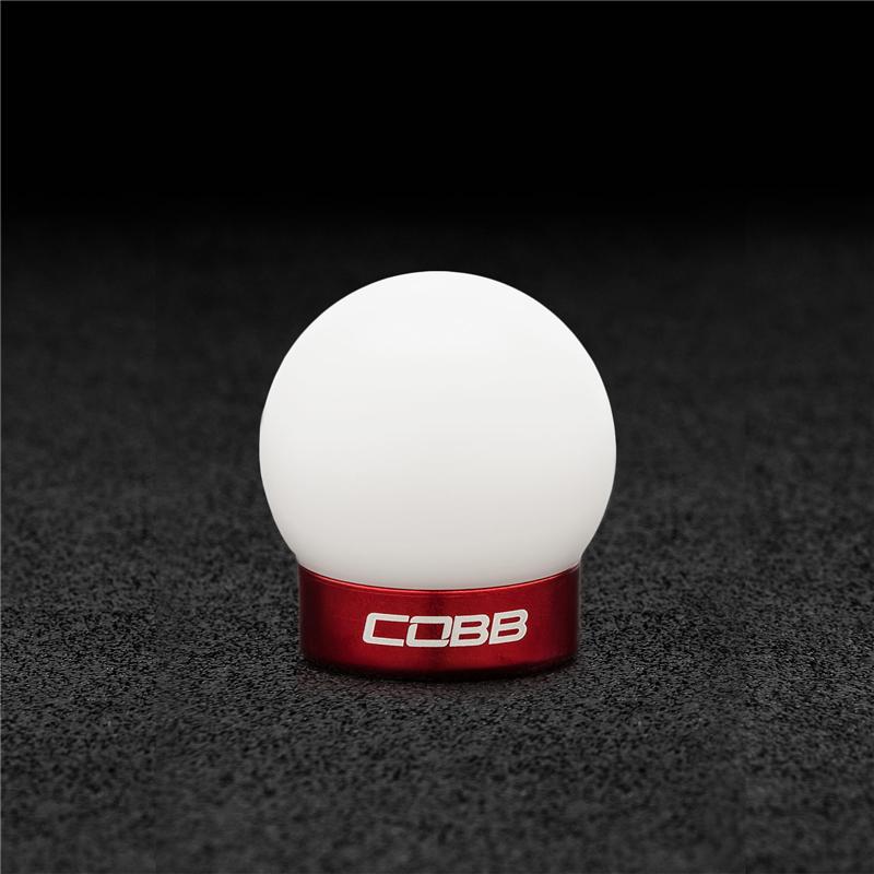 Cobb Ford Mustang Shift Knob White with Red Base – Drift HQ