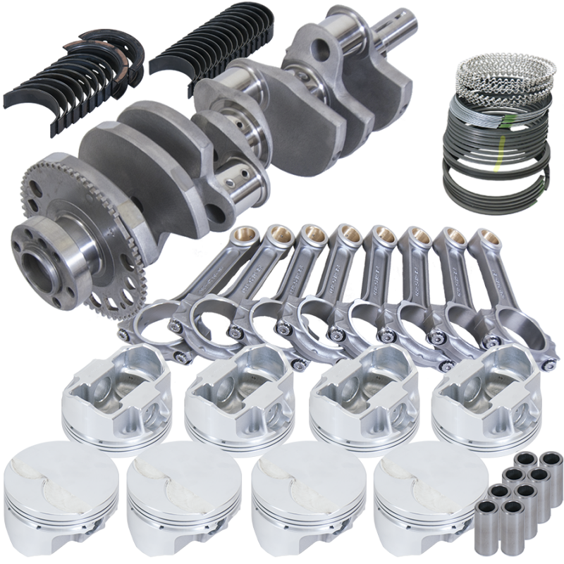 Eagle Chevy LS1 4.000in Crank 58 Tth Reluctor 6.125in I-Beam Rods 3.90 ...