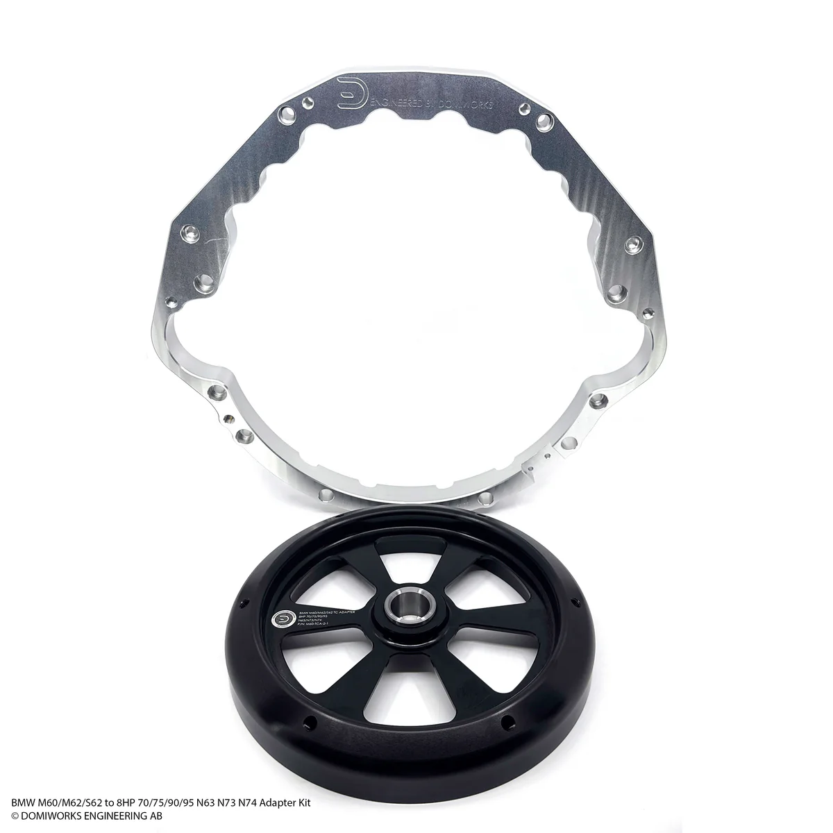 DomiWorks Engineering - BMW M60/M62/S62 TO 8HP 70/75 N63 ADAPTER KIT ...