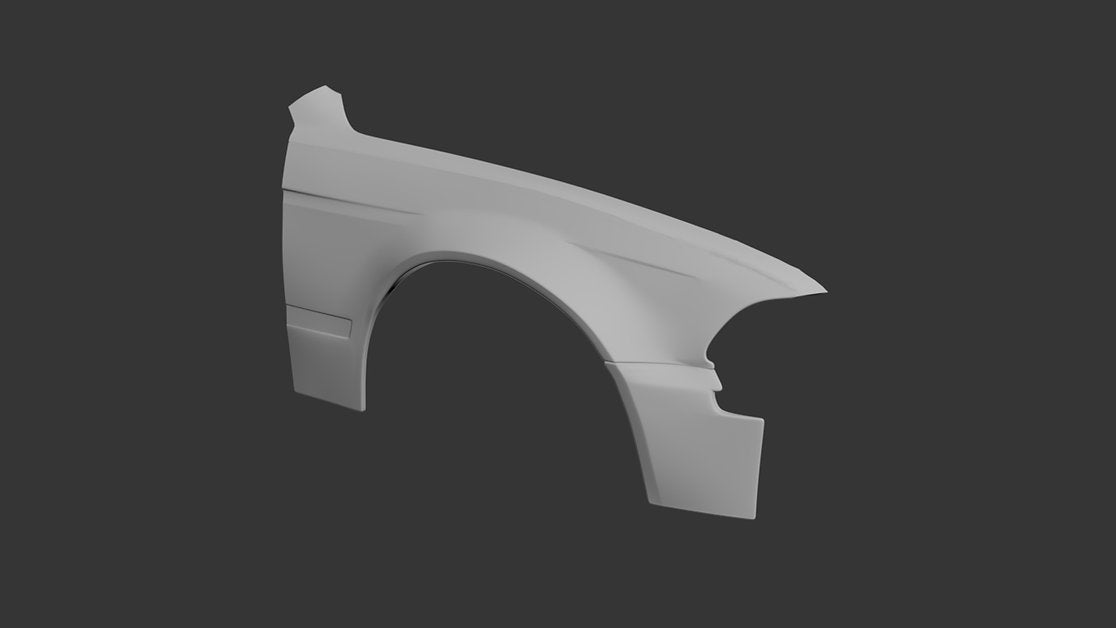 Big Duck Club - BMW E39 Front Overfender Kit (75mm) – Drift HQ