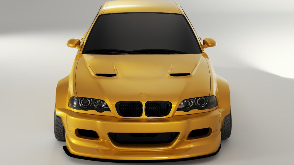 Big Duck Club - BMW E46 V2 - Coupe Widebody & Aero kit – Drift HQ