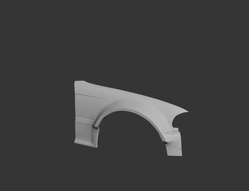 Big Duck Club - BMW E46 V2 - Coupe Front Fenders (+75mm) – Drift HQ