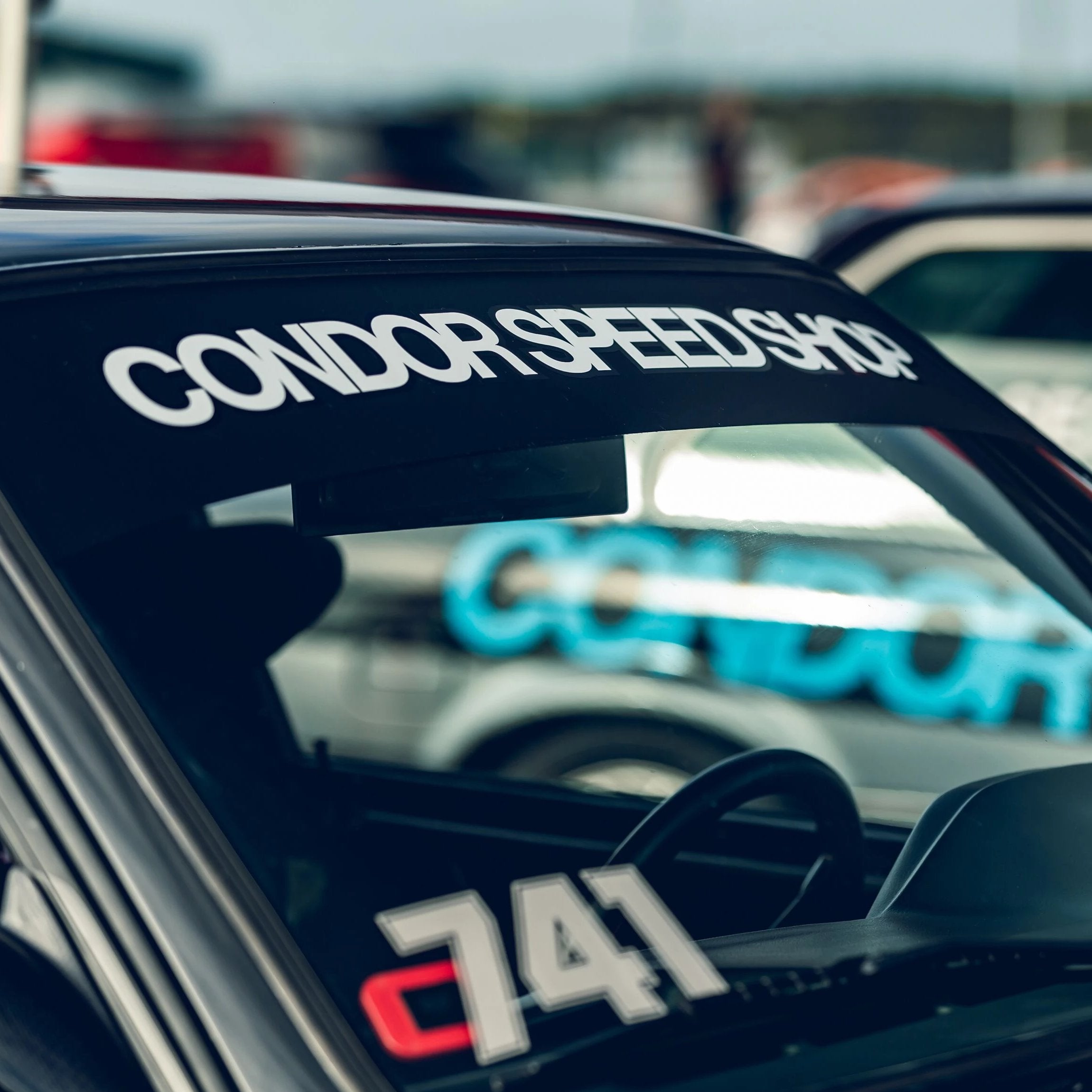 Condor Speed Shop "2 tone" Windshield Banner – Drift HQ