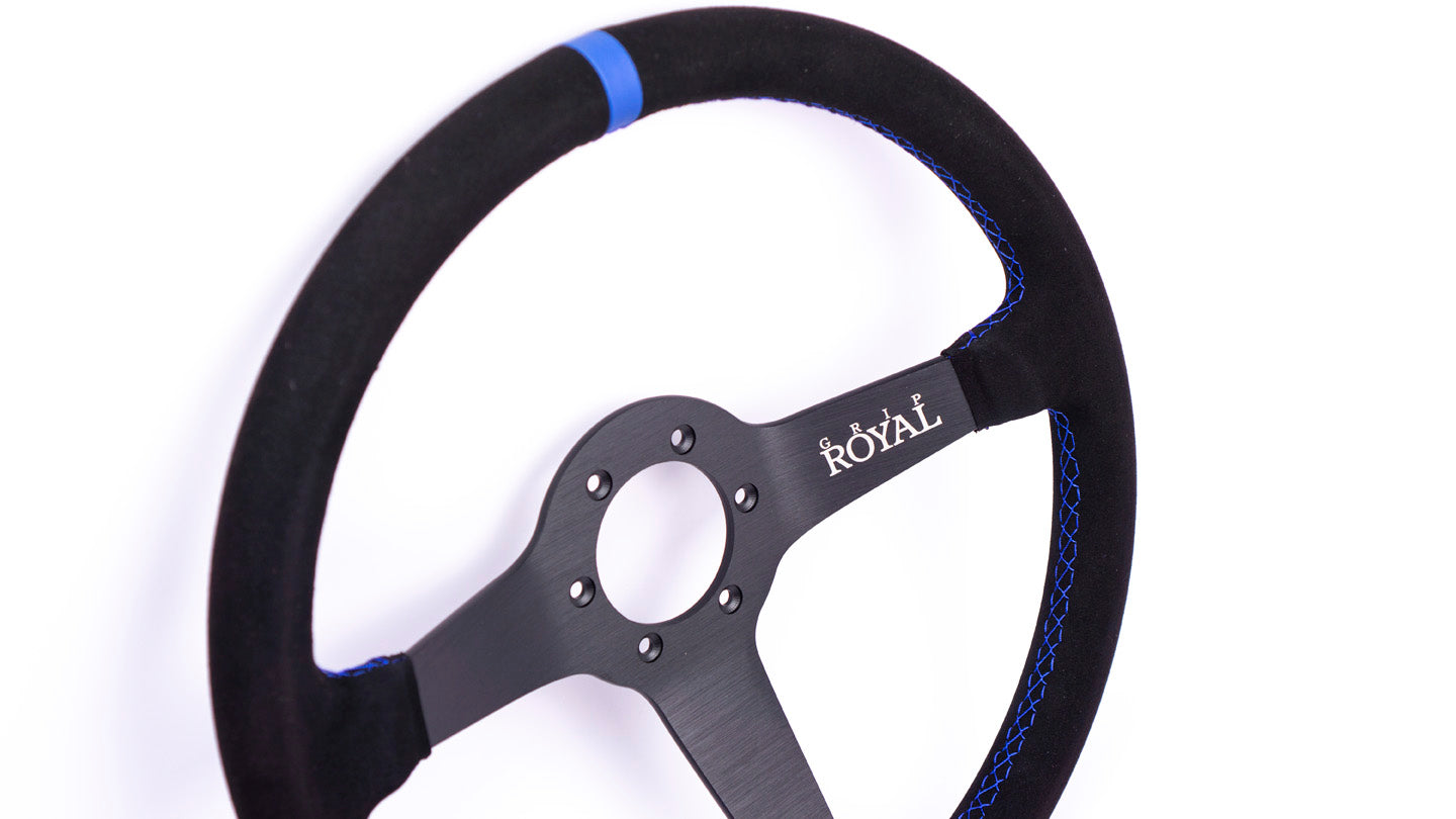 Grip Royal - Brute - 350mm - Suede - Blue TDC - Blue Stitch – Drift HQ