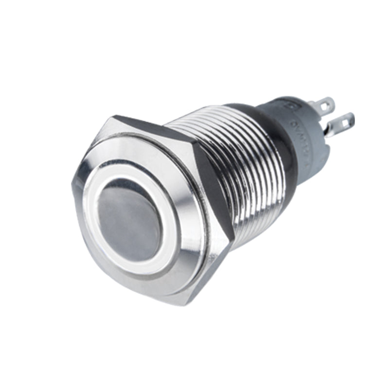 Oracle Pre-Wired Momentary Flush Mount LED Switch - White – Drift HQ