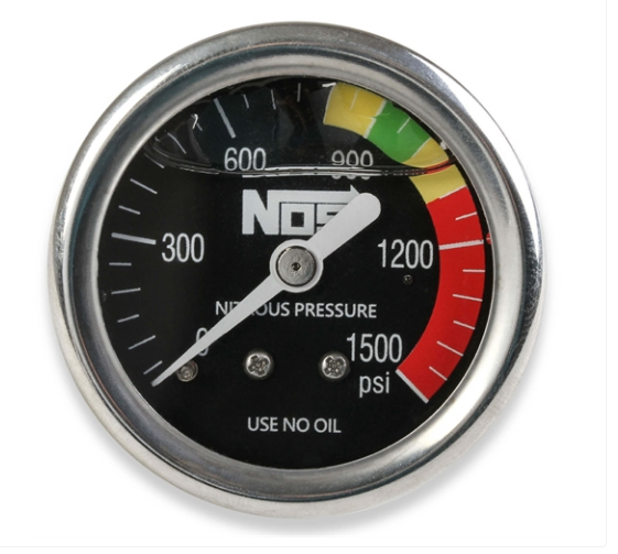 Nitrous Oxide System - NOS Nitrous Pressure Gauge (15919NOS) – Drift HQ