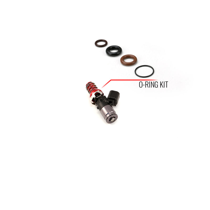 Injector Dynamics O-Ring/Seal Service Kit for Injector w/ 11mm Top Ada ...