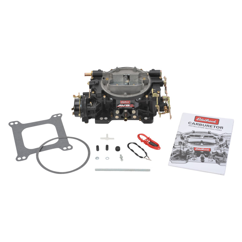 Edelbrock Carburetor Thunder AVS2 Series 650 CFM Electric Choke Black ...