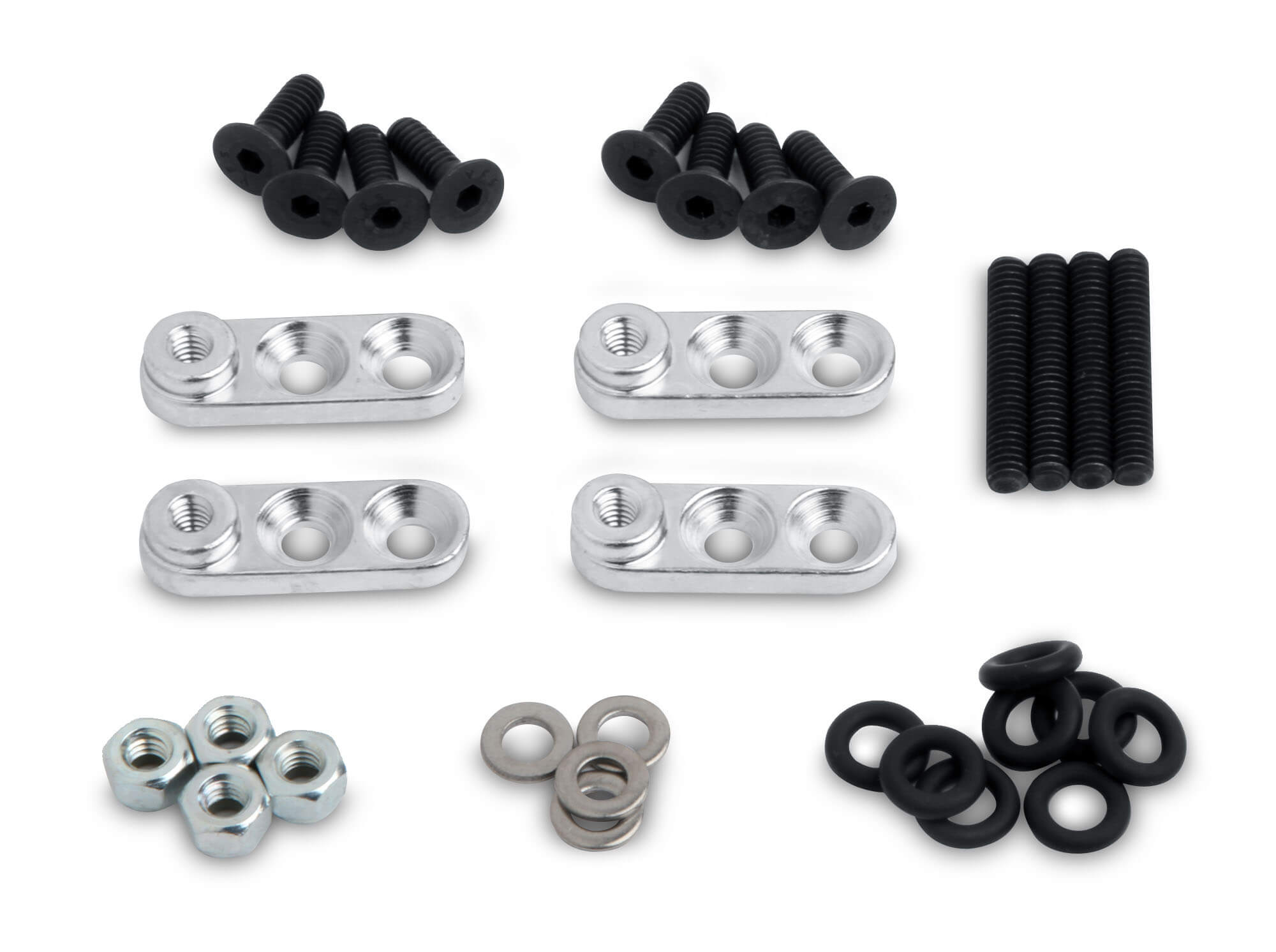 Holley - HOLLEY LS7 HI-RAM FUEL RAIL ADAPTER KIT - GM LS3/LS7 INJECTOR ...