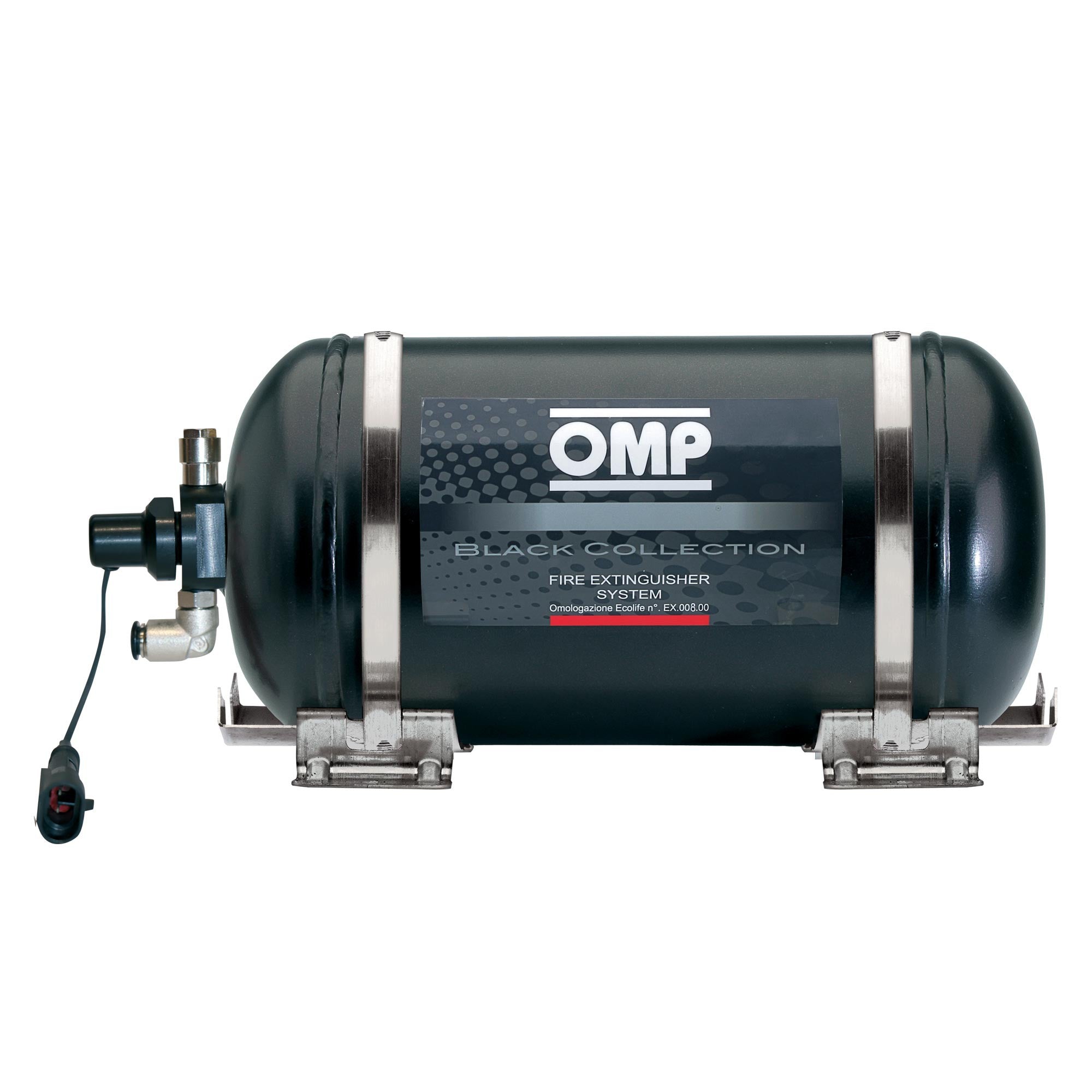 OMP - EXTINGUISHING SYSTEM STEEL ELECTRICALLY FIA HOMOLOG. WEIGHT 7,7 ...