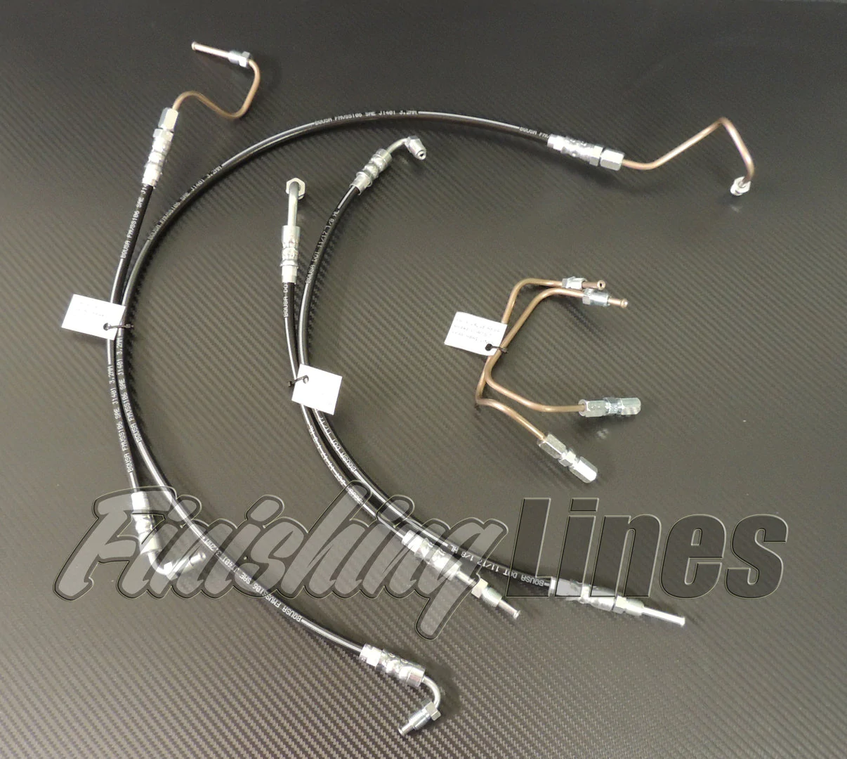Finishing Lines - 98-01 DC Mini-Tuck Brake Line Kit (Stock Master Cyli ...