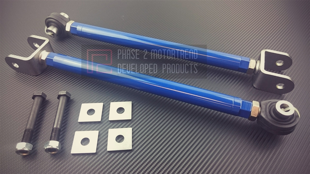P2M - NISSAN 350Z / G35 REAR TOE RODS (SPRING BUCKET DELETE) (P2-RTRZ3 ...